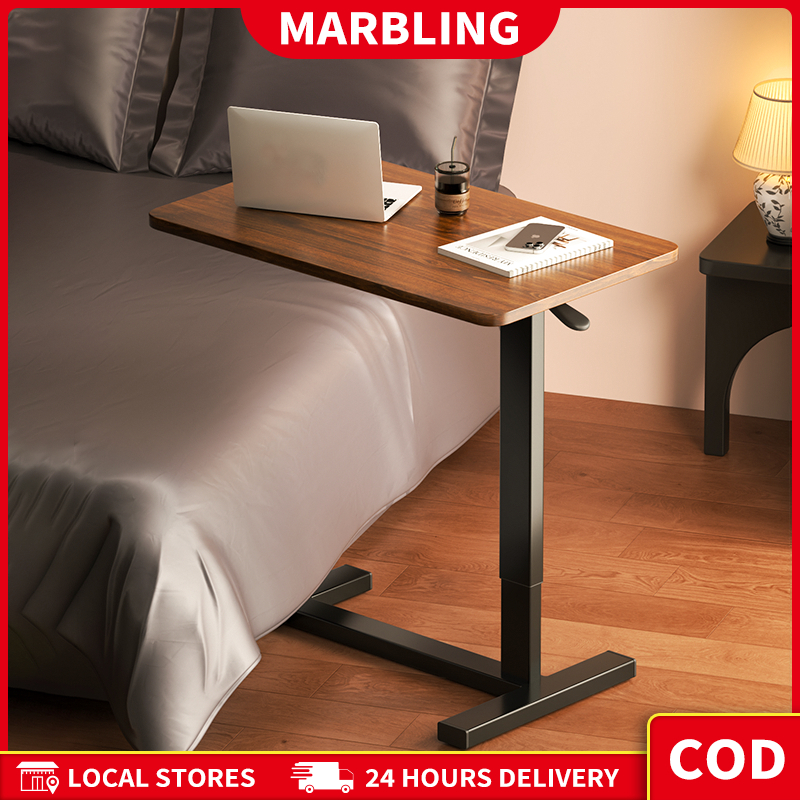 ⚡COD⚡Bedroom Movable Lift Bedside Computer Table Living Room Sofa Side ...