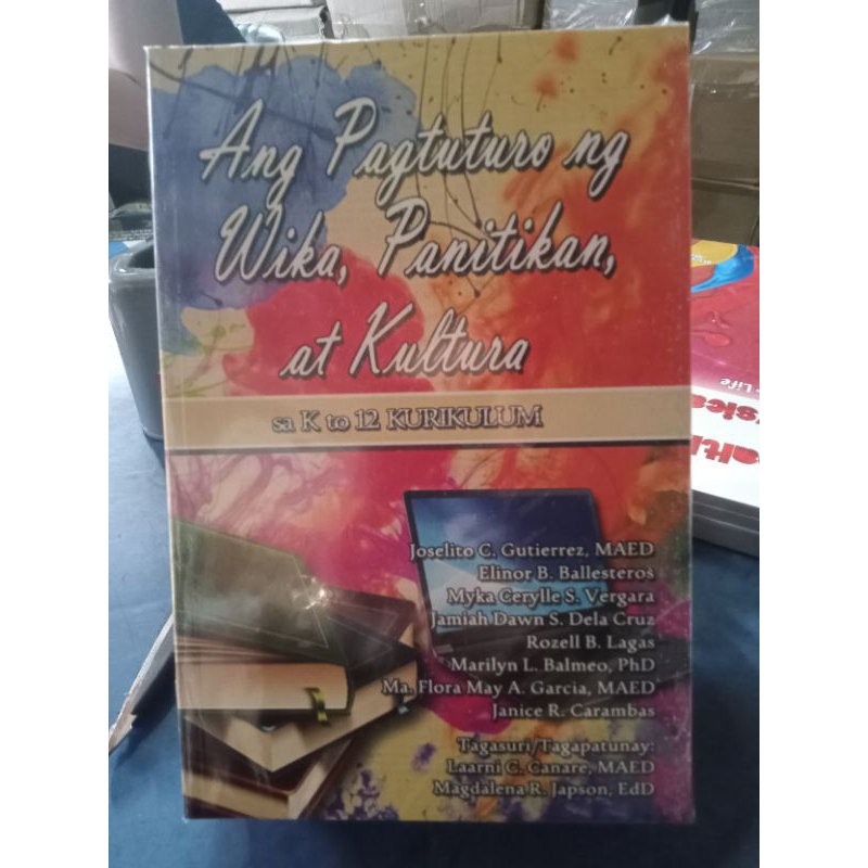 ANG PAGTUTURO NG WIKA PANITIKAN AT KULTURA | Shopee Philippines