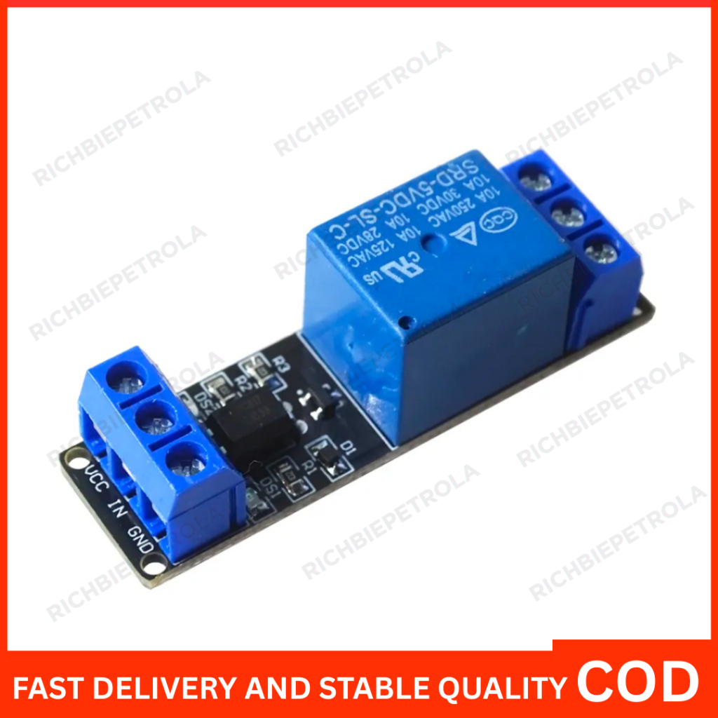 5V 12V Low-lever Trigger 1 Channel Relay Module Optocoupler Isolation ...