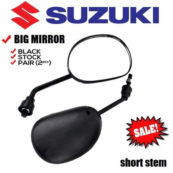 SUZUKI SMASH 115 Motorcycle Side Mirror stock mirror big mirror type ...