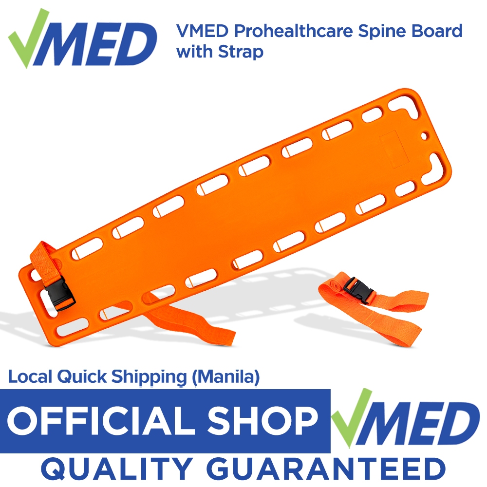 VMED Prohealthcare Spine Board with Strap | Shopee Philippines