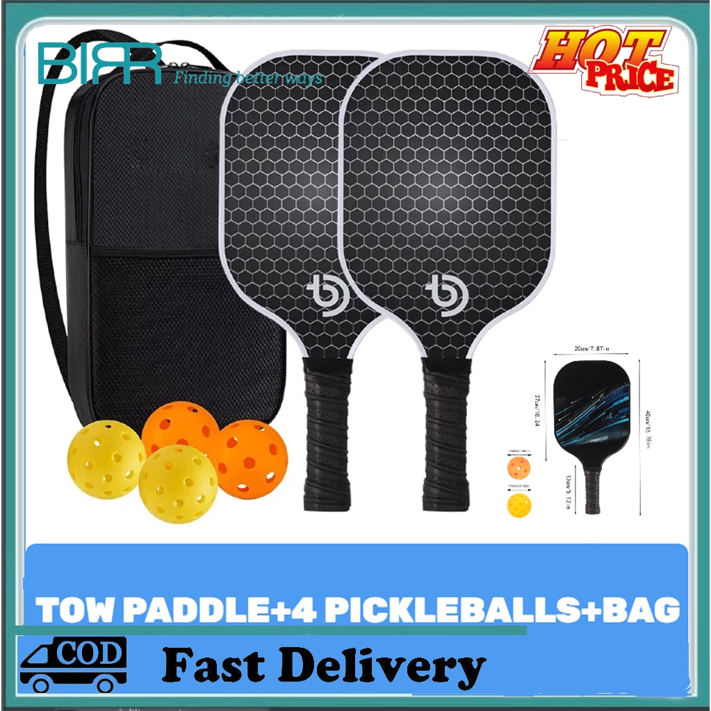 pickleball paddle set of 2 racquets and balls/pathfinder pickle ball ...