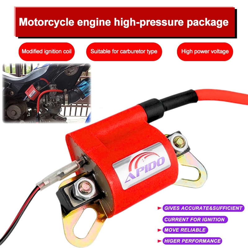 APIDO RACING IGNITION COIL UNIVERSAL Brand New Factory Sealed No ...