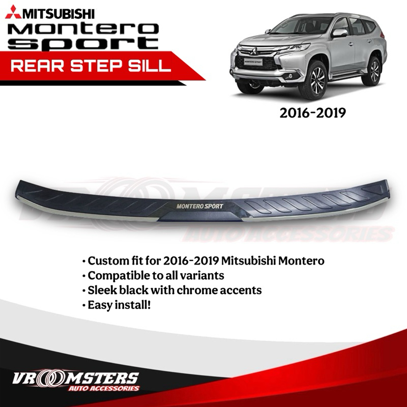 Mitsubishi Montero Sports 2016-2025 Stepsills Set #Vroomsters | Shopee ...