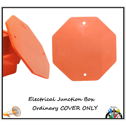 ELECTRICAL JUNCTION BOX COVER ORANGE ORDINARY (COVER ONLY) | Shopee ...