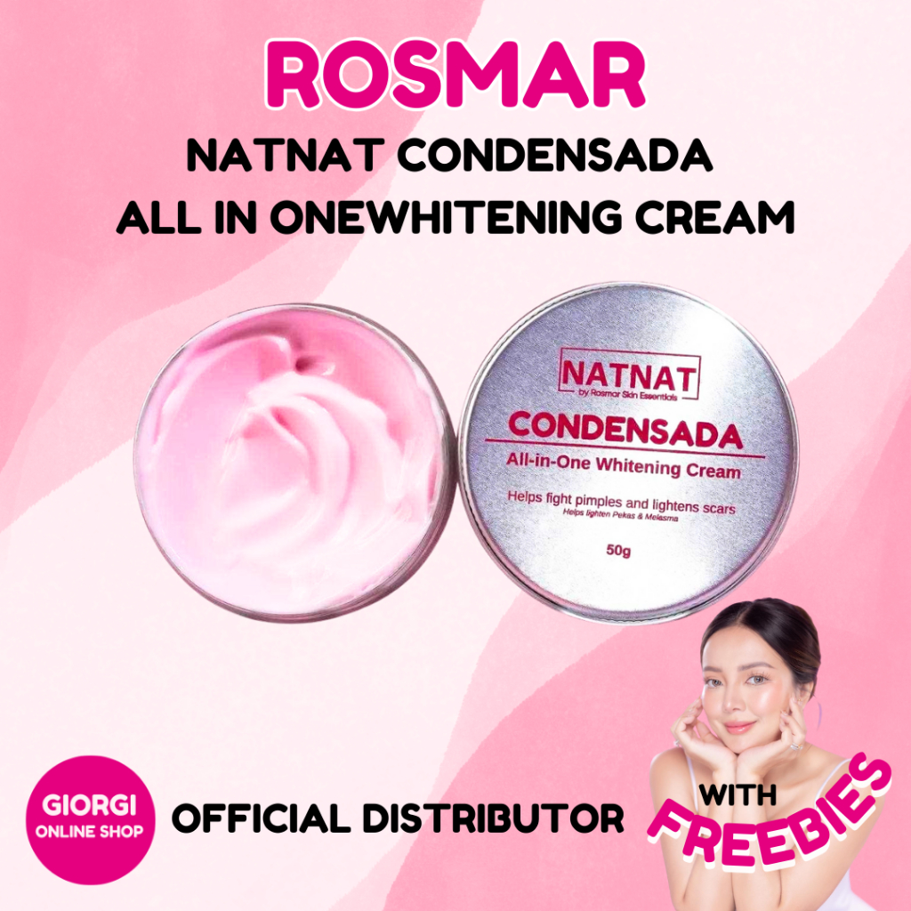 NATNAT by ROSMAR Condensada All in One Whitening Cream | Pekas Melasma ...