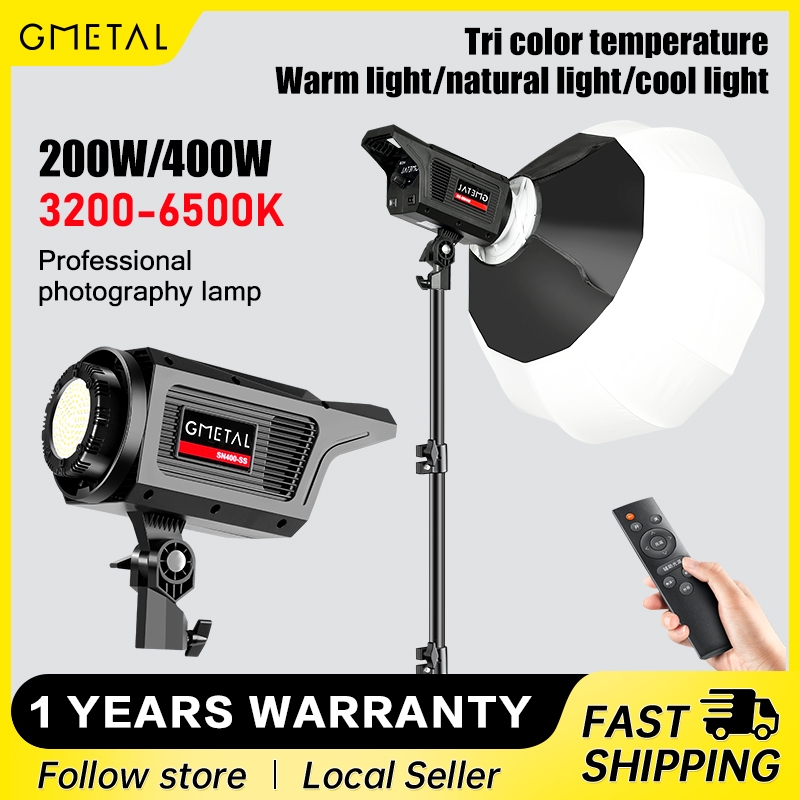 Professional Studio Flash Light 200W/400W Photography Light Flash Soft ...