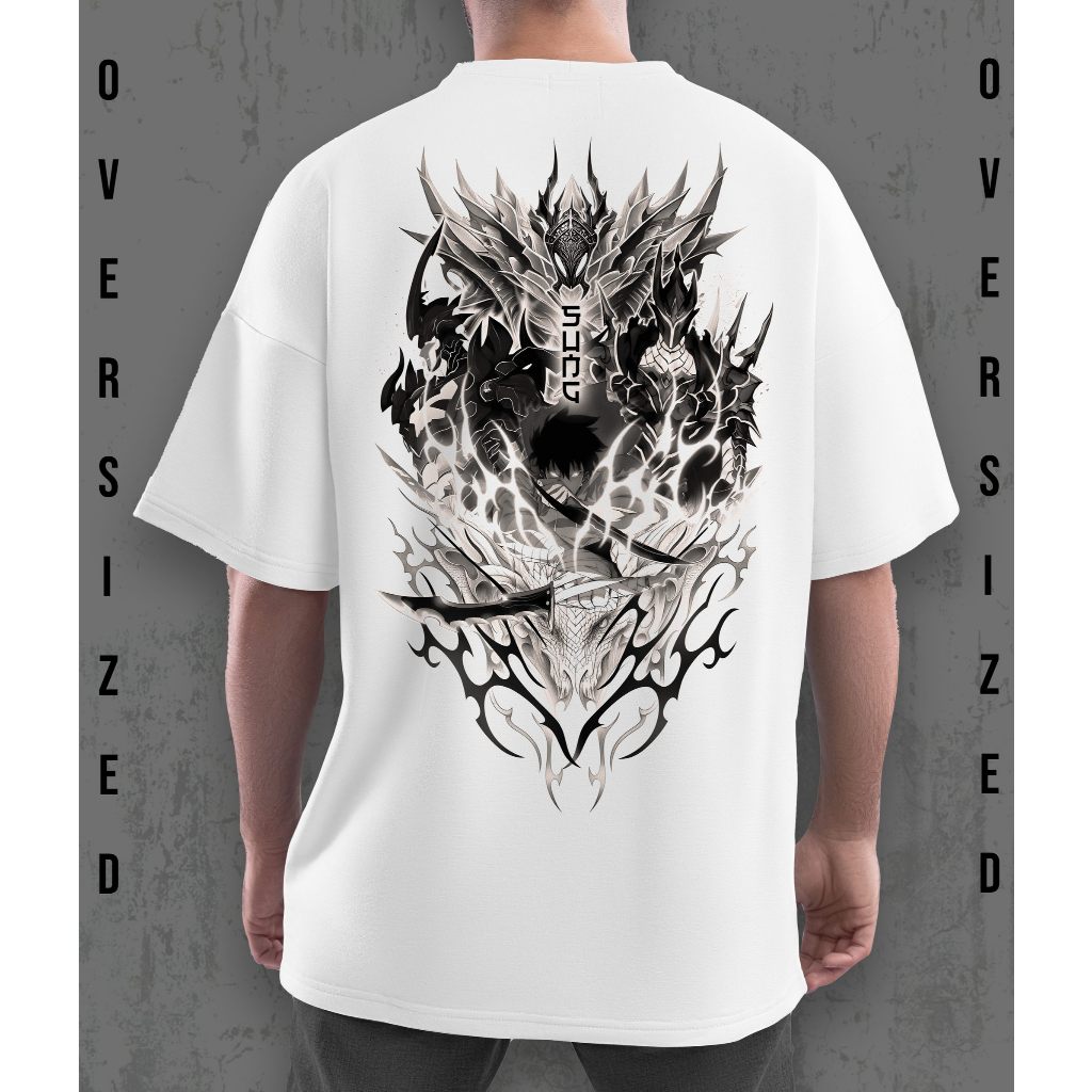 Shadow Monarch Solo Leveling - 100% Cotton Vortex Wear PH | Shopee ...