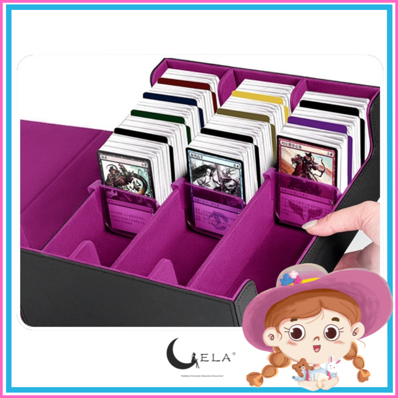 ELA Multi-Layer PP Card Box Divider Clips – Game Card Organizer ...