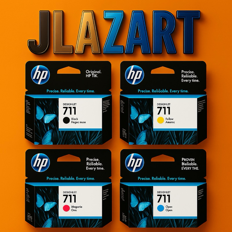 HP 711 DesignJet Ink Cartridge-Original HP Ink for T120/T130/T520/T530 ...