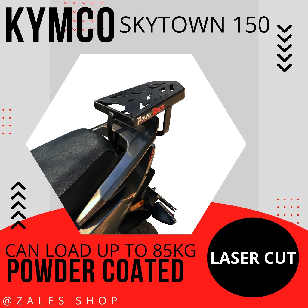 KYMCO SKYTOWN 150 TOP BOX BRACKET / MOTORCYCLE ACCESSORIES / LIFE TIME ...