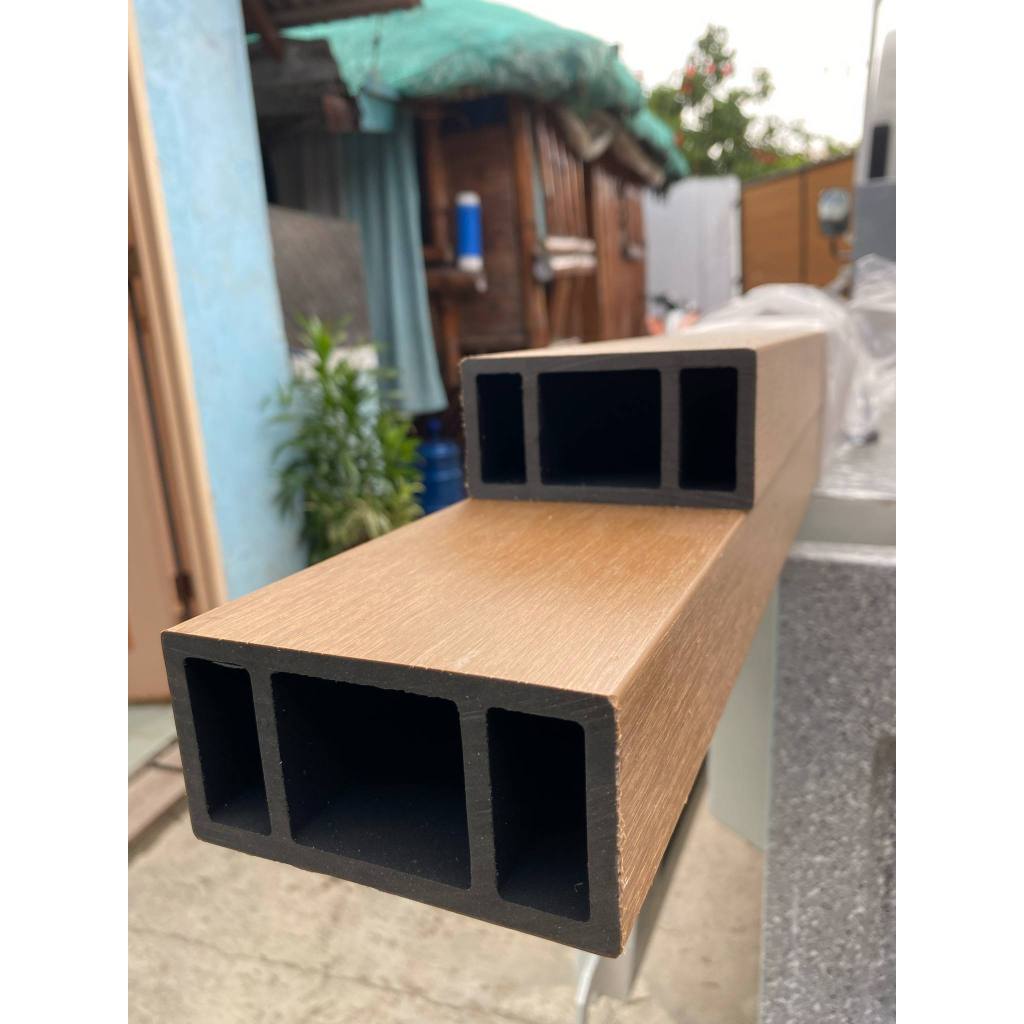 WPC (Wood Plastic Composite) Co-Extrusion Hollow Beam (2pcs in 1.45 ...
