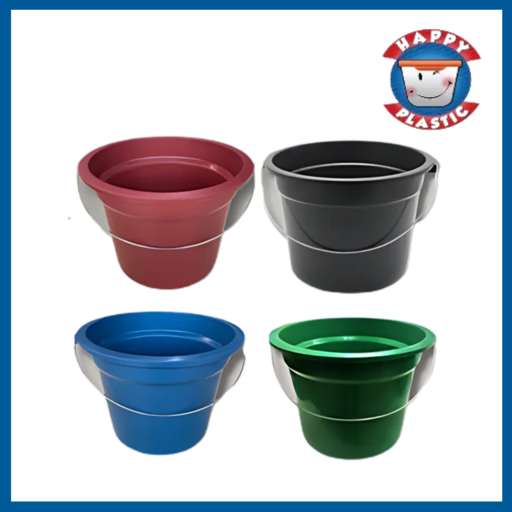 SP Happy Plastic 2.5 Gallon Plastic Pail with Handle / Timba | Shopee ...