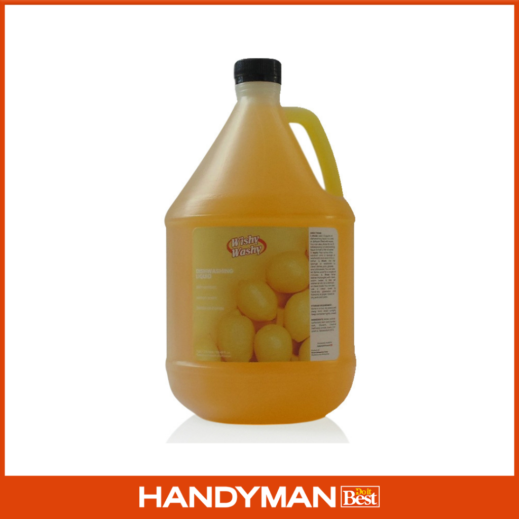 Wishy Washy Dishwashing Liquid Lemon 1 Gallon | Shopee Philippines