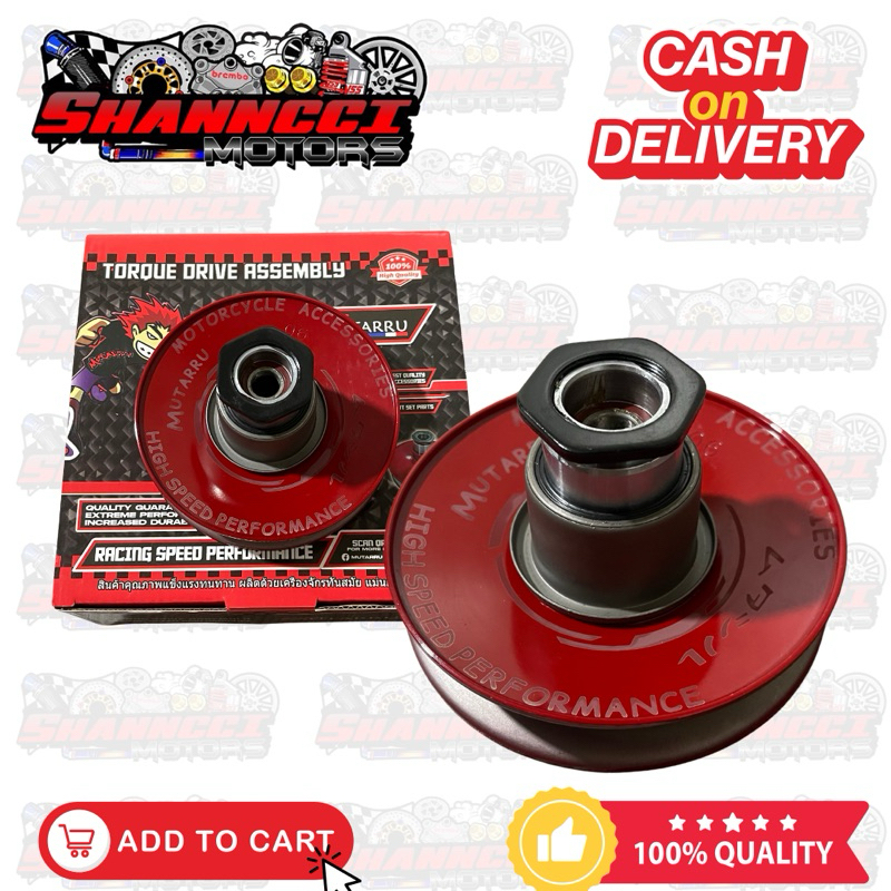 MUTARRU RACING TORQUE DRIVE ASSEMBLY FOR MIO SPORTY, M3, NMAX/AEROX, CLICK, PCX | Shopee Philippines