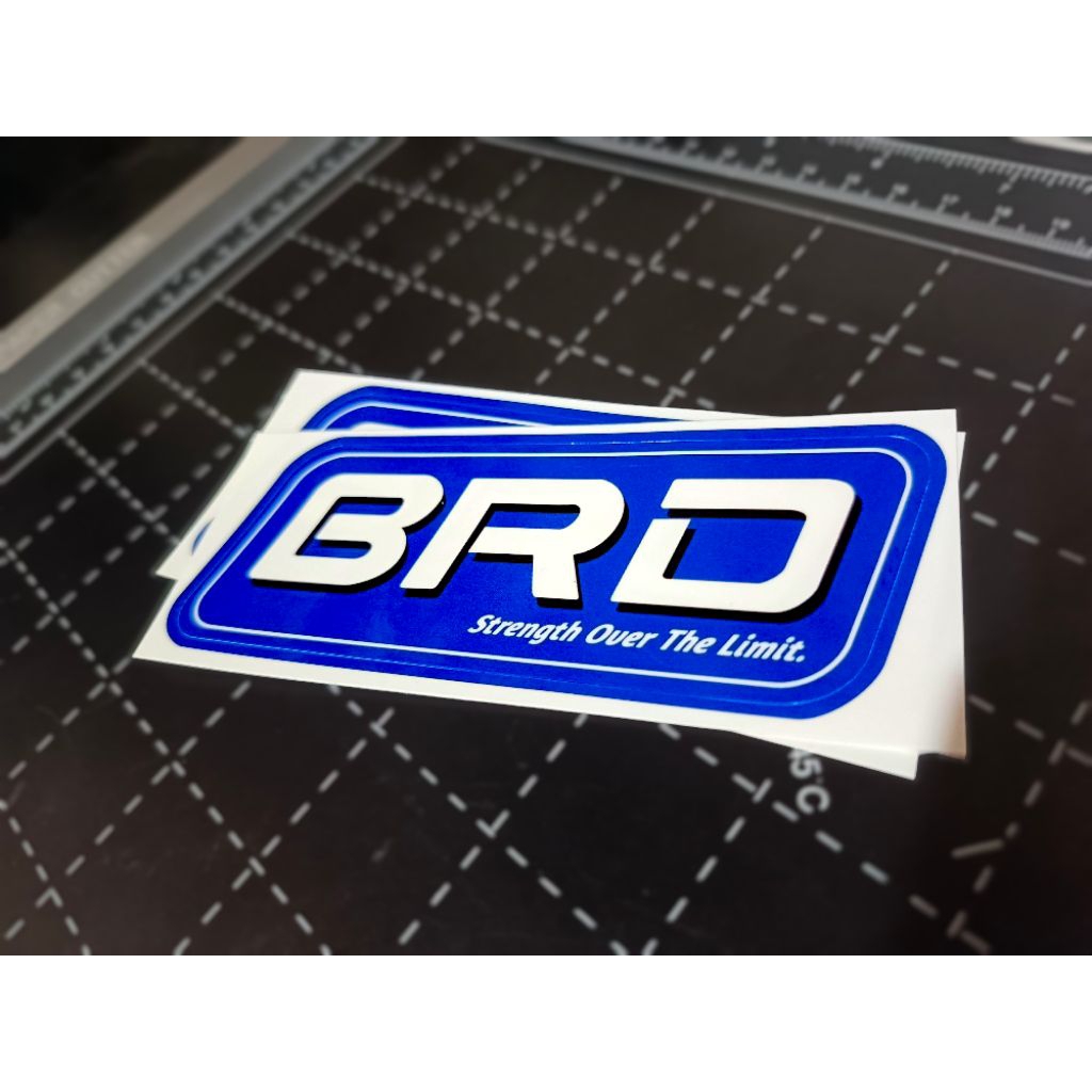 BRD 5" VINYL STICKER | WATERPROOF LAMINATED | Shopee Philippines