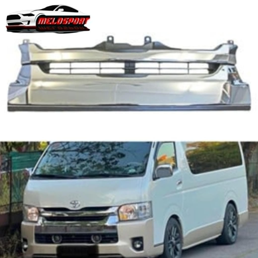 Toyota Hiace GL Super Grandia 2014 - 2020 Chrome Grill | Shopee Philippines