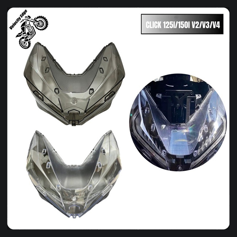 Honda Click V3 Headlight Lens Click 125I / 150I V2 AND V3 Lens | Shopee ...