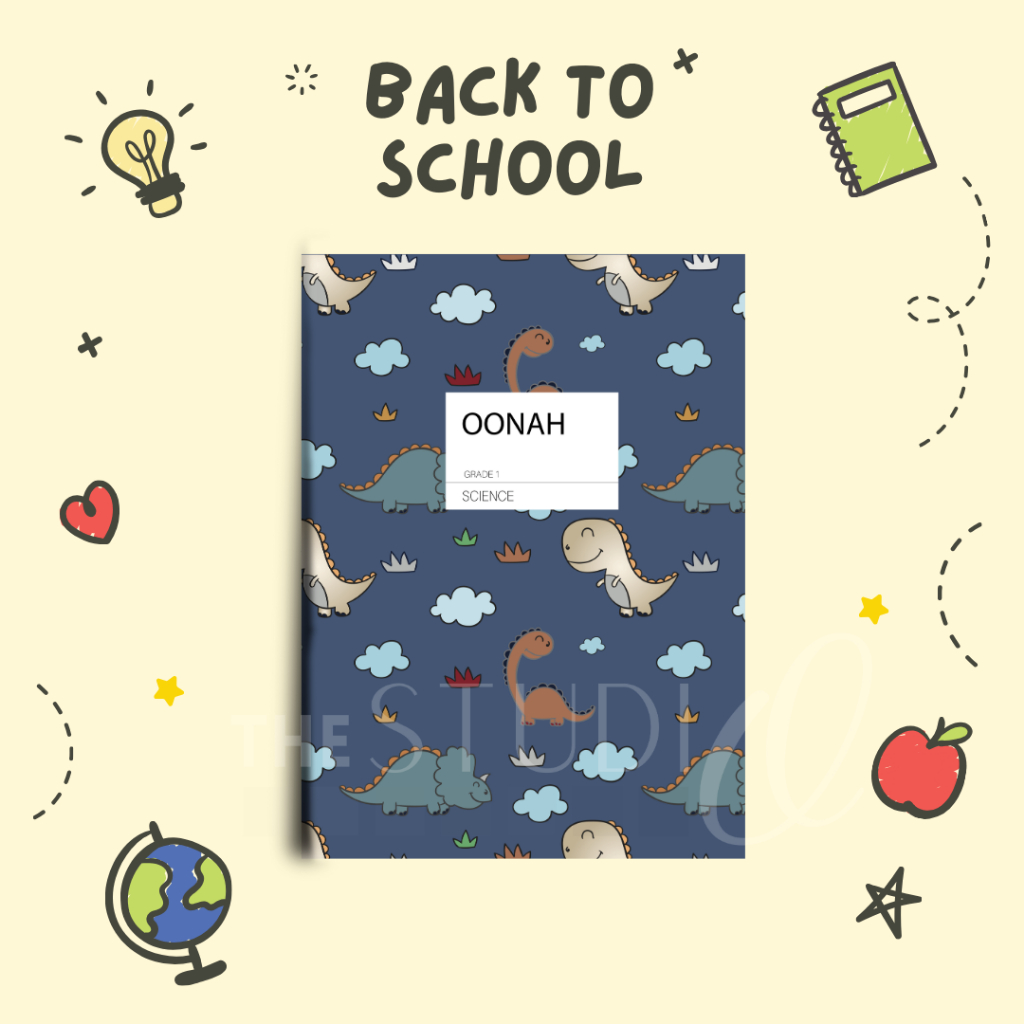 Personalized Notebook for Kids | Name, Grade & Subject | Writing ...