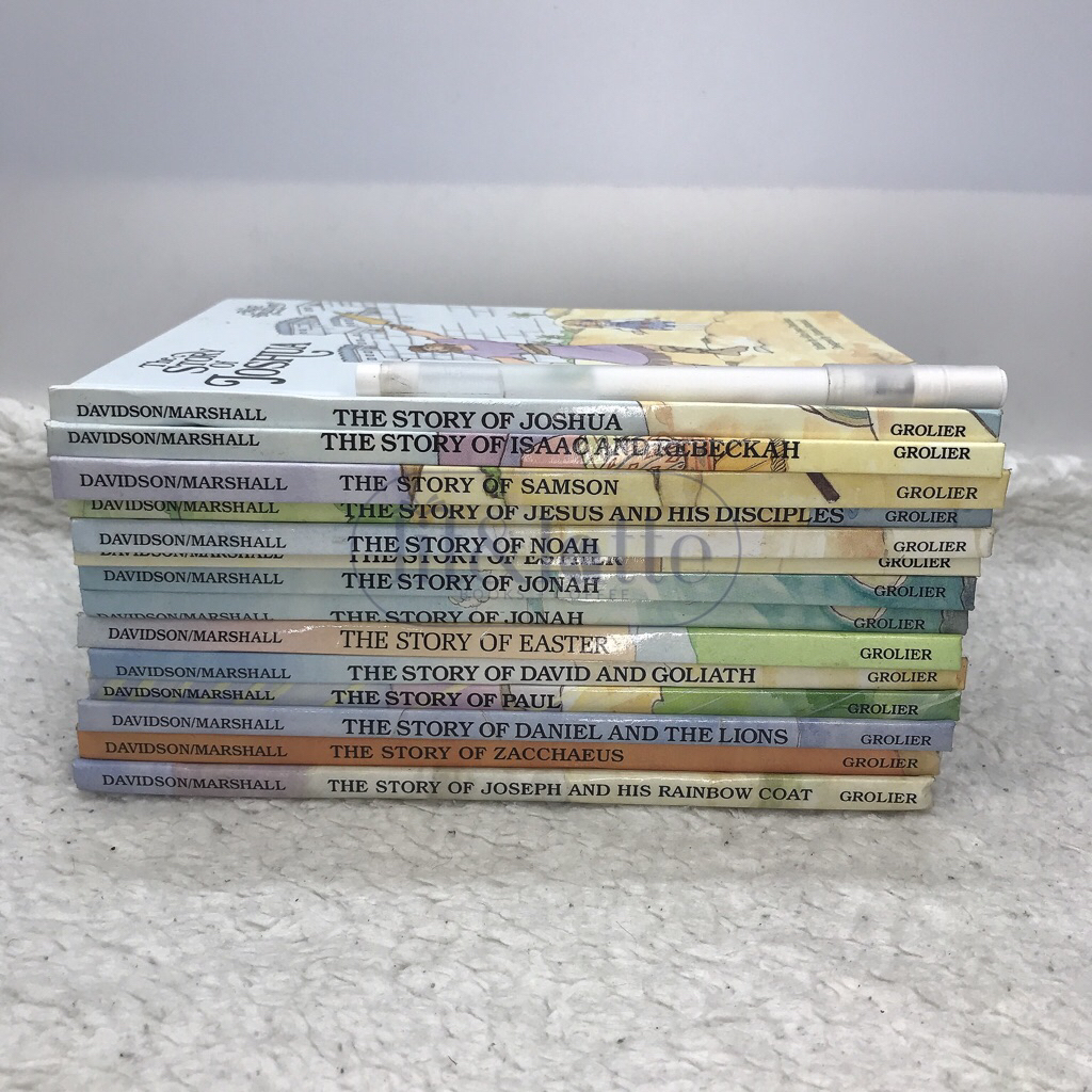 D1 Preloved- HB Alice in Bibleland Storybook by Grolier | Picture Bible ...