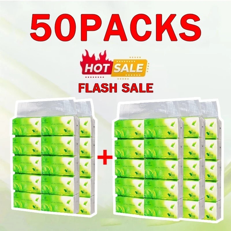 Tissue Facial Organic Green Tea Tissue Paper Car Toilet Paper 4-Ply ...