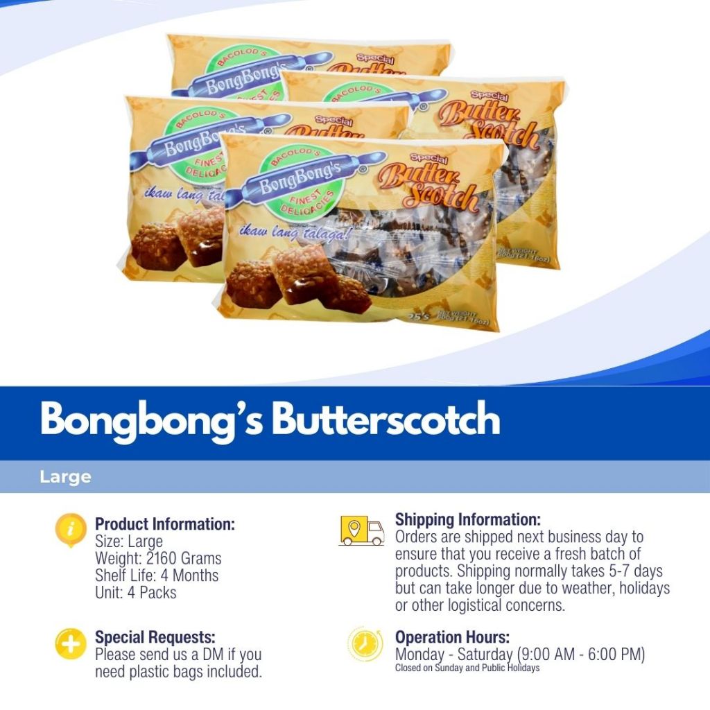 Butterscotch Large 4 Packs | Shopee Philippines