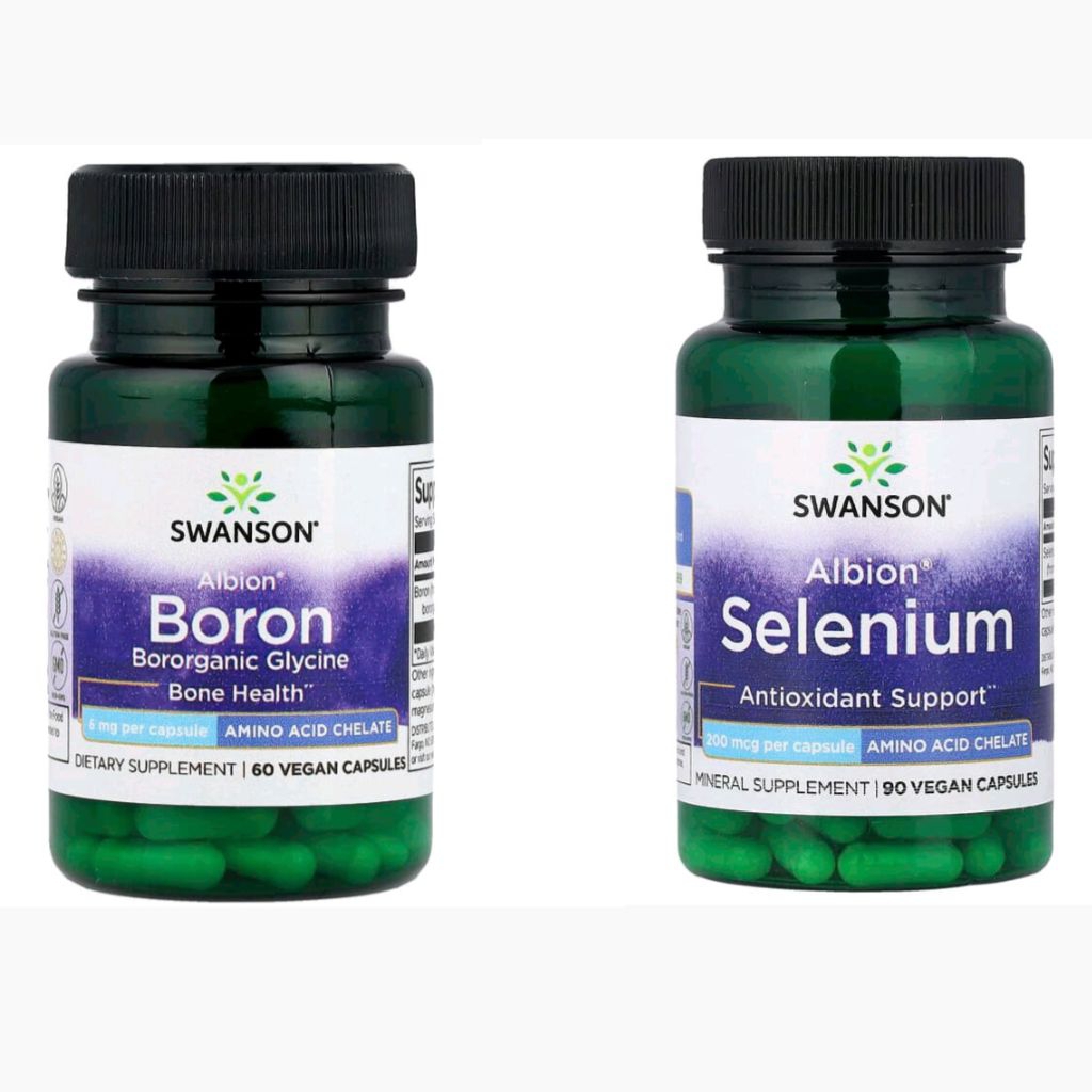 Swanson , Albion Boron and Selenium ,Essential Component of the Body ...