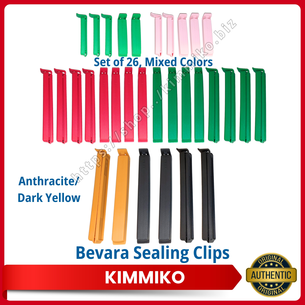 Original IkeaSweden Sealing Clip for Food Bag Bevara, Mixed Colors ...