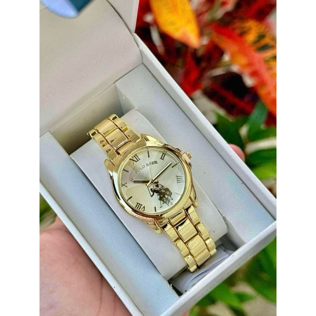 US Polo Assn. Authentic/Original Women's Analog Display Analog Quartz ...