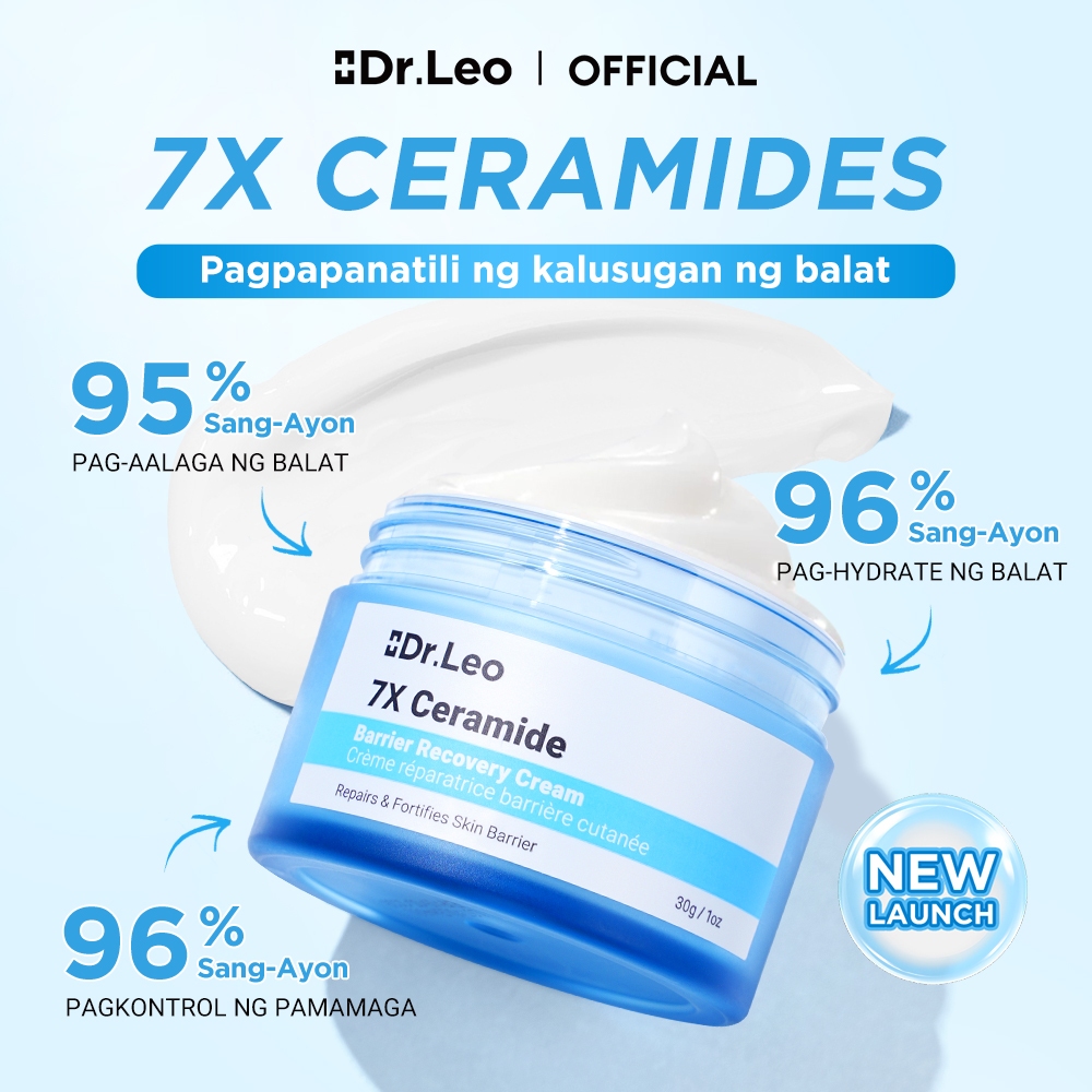 Dr.Leo 7x Ceramide Barrier Recovery Moisturizer gel day cream night ...