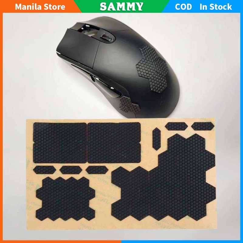 DIY Mouse Stickers Gaming Anti Slip Pro DIY Non Slip Sweatproof ...