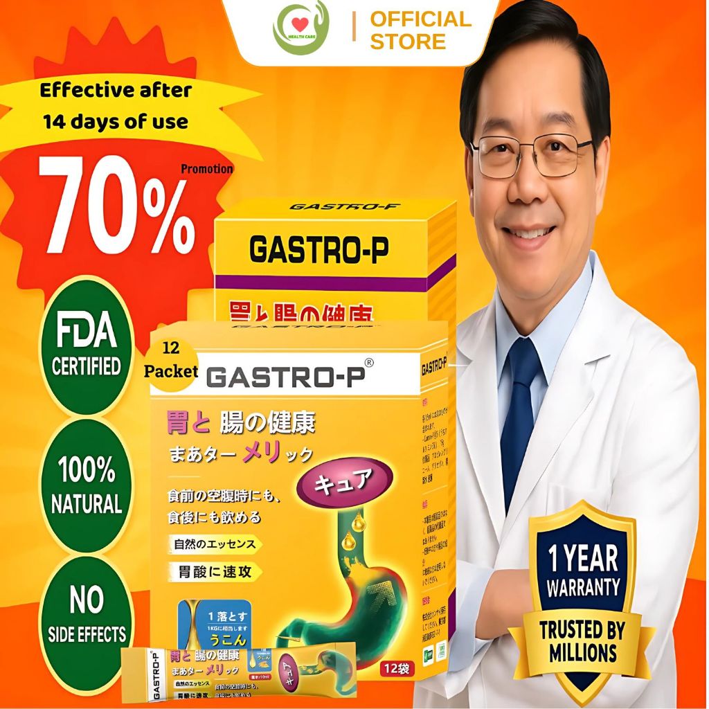 GASTRO-P Natural Stomach Acid Reflux Medicine Remedy Reduces Magbuga ...