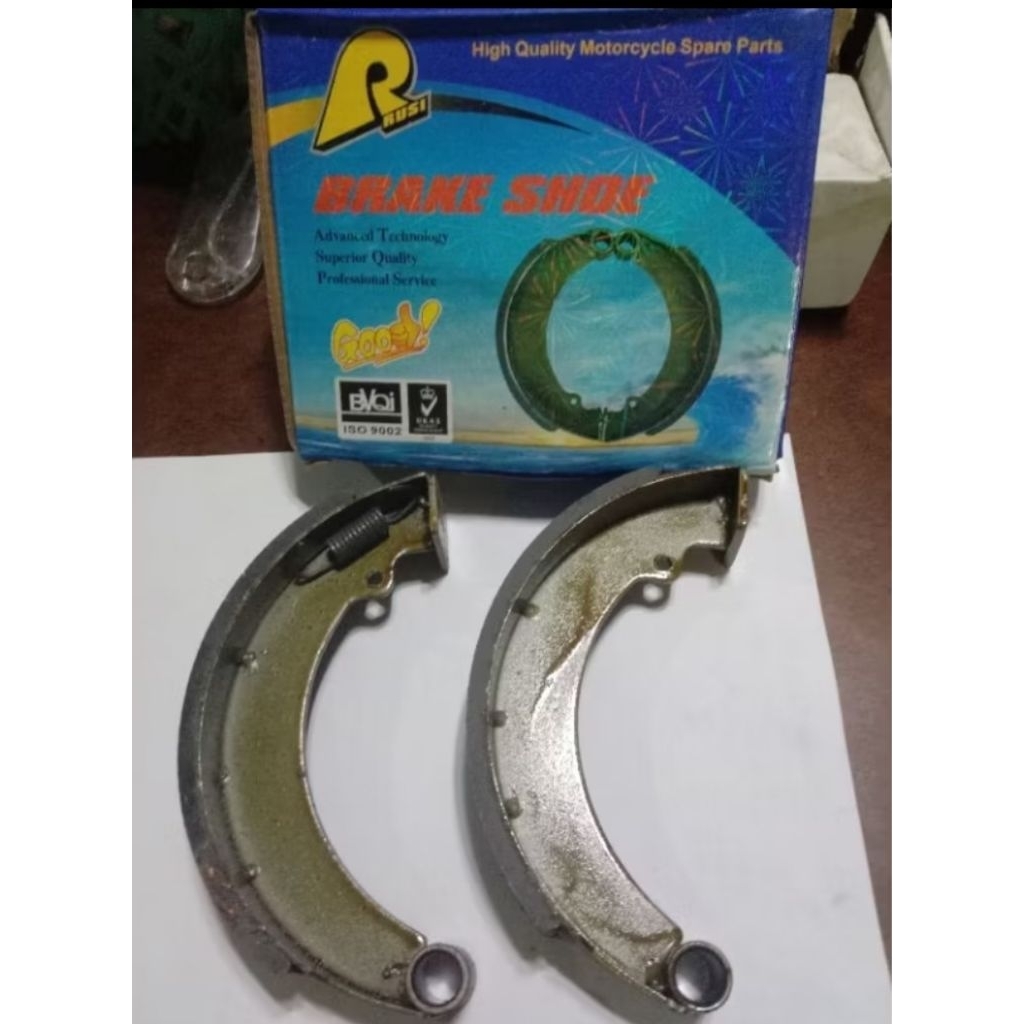RUSI BRAKE SHOE/REAR ONLY FOR( CHARIOT 175) | Shopee Philippines
