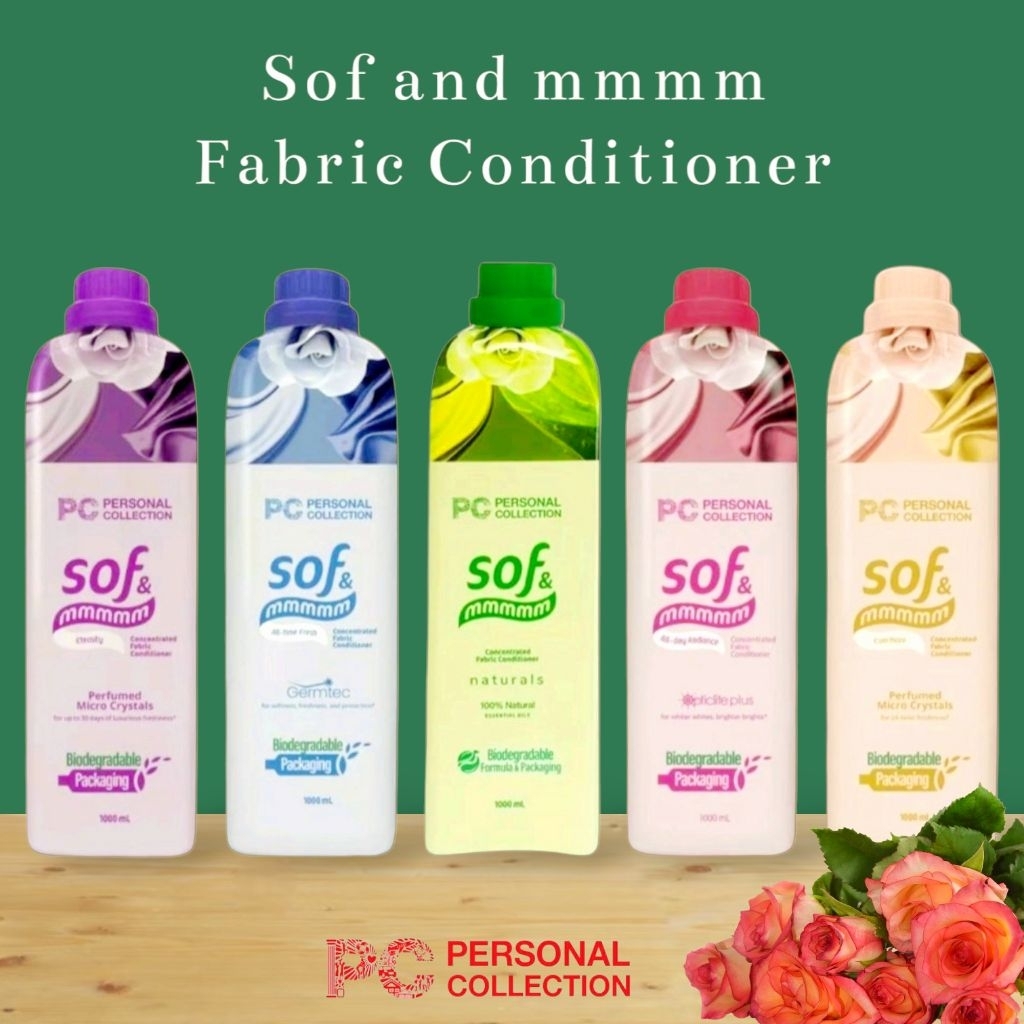 Personal Collection Sof and Mmmmm Fabric Conditioner | Shopee Philippines