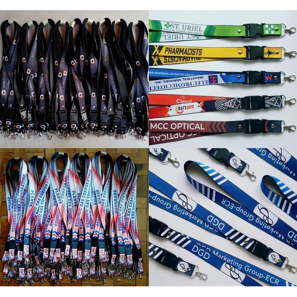 Customized/Personalized ID LACE FOR SCHOOL AND COMPANY (1inch or 3/4 ...