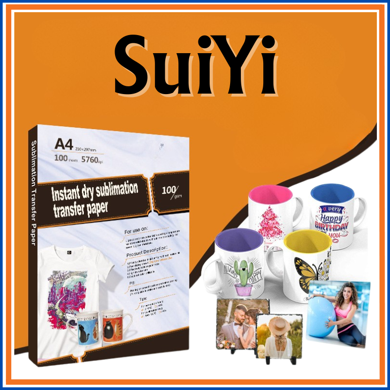 [100GSM] VISION High Transfer Sublimation Paper – Fast Dry, No Jam ...