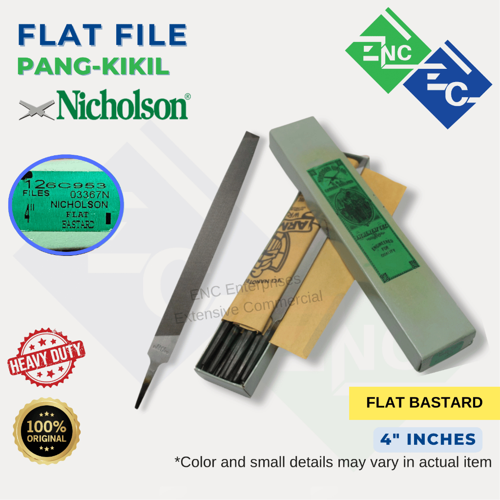 Flat File | Nicholson Brand | Pang-Kikil | Flat Bastard | Available 4 ...