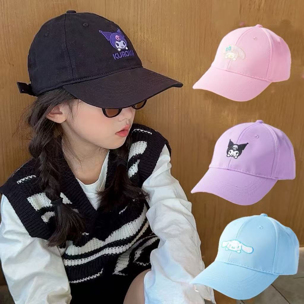Sanrio Cap Kuromi Cap Kitty Cinnamoroll Baseball Cap Printed Breathable ...