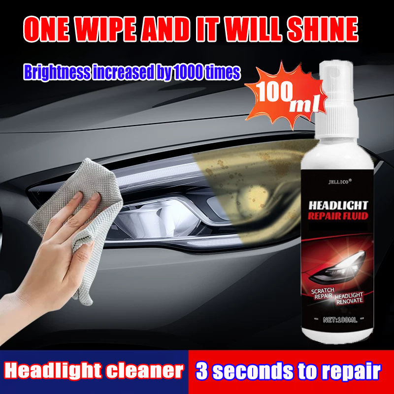 Headlight Cleaner For Car 3 Seconds To Repair Aging Easy To Improve ...