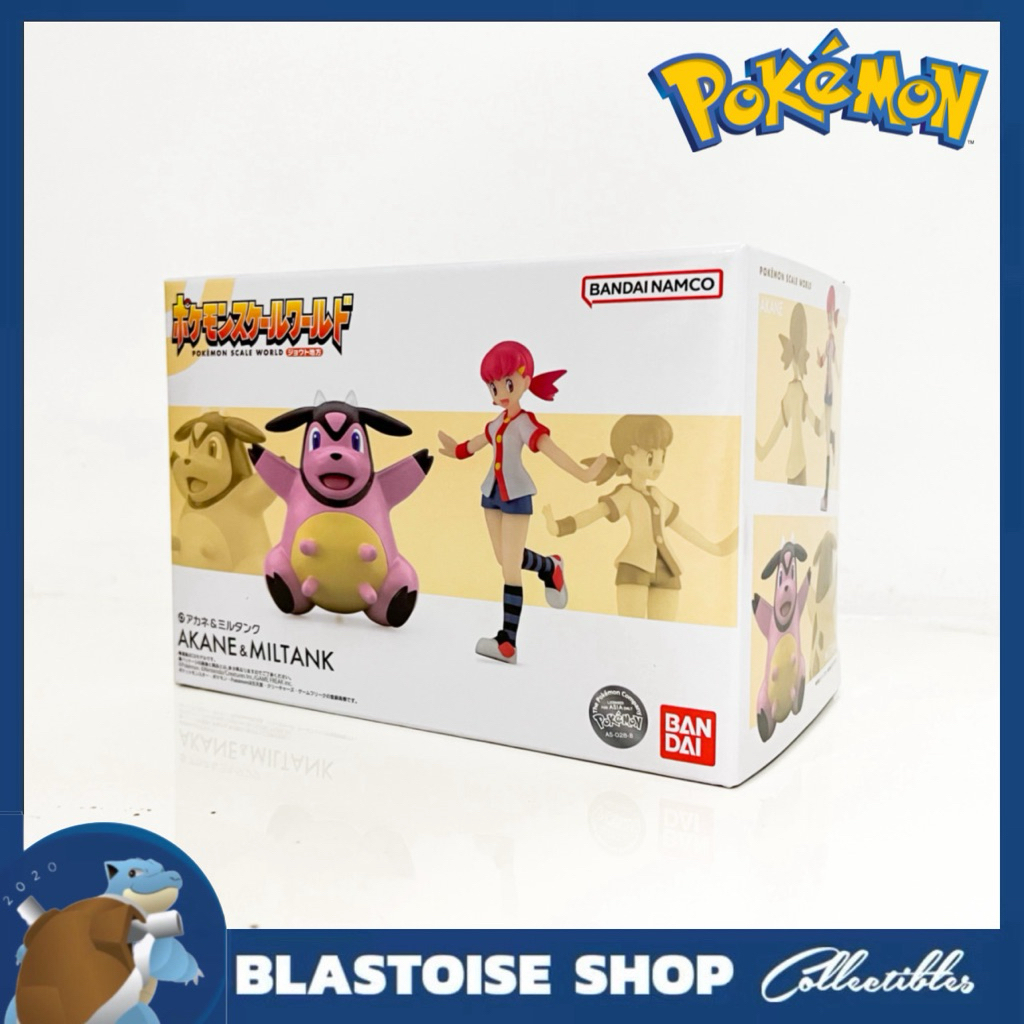 Pokemon Scale World Johto Whitney & Miltank 1:20 Scale Figure | Shopee ...