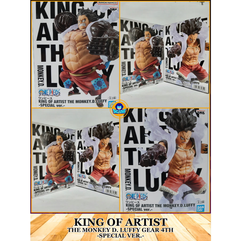 ONE PIECE KING OF ARTIST THE MONKEY D. LUFFY GEAR 4TH SPECIAL VER ...