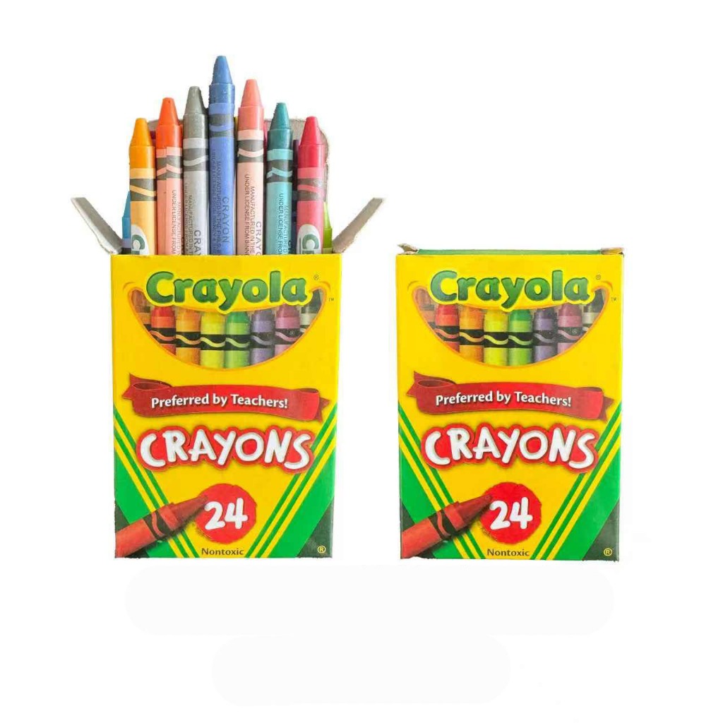 Crayons 24 Colors 16 Colors 8 Colors Learn and Play Crayola Coloring ...
