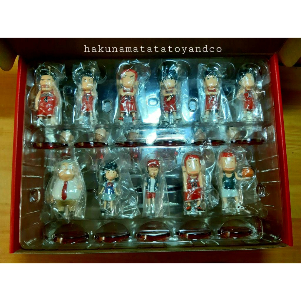 The First Slam Dunk Figure Collection Shohoku Complete Set Movie Japan ...