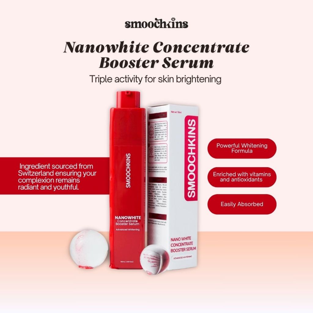 Smoochkins NanoWhite Concentrate Booster Serum Intense Whitening ...