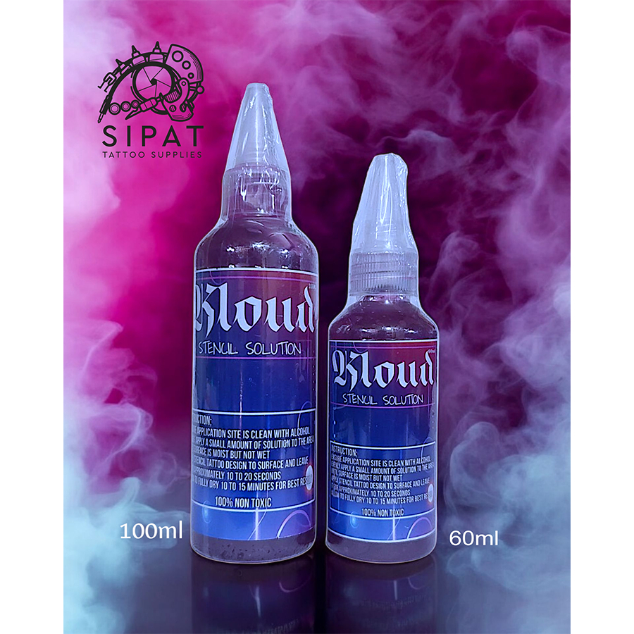 KLOUD Tattoo Stencil Solution 60ml and 100ml | Shopee Philippines