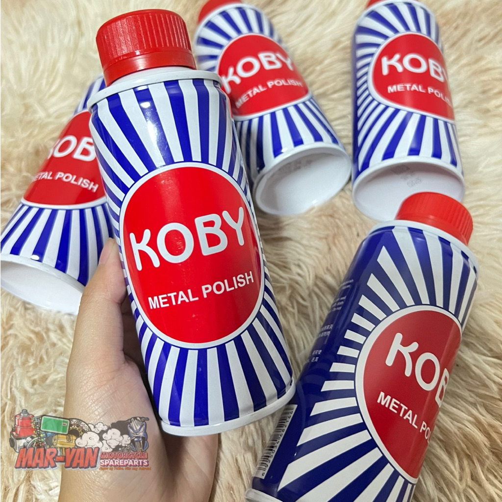MOTOR CARE KOBY METAL POLISH 200ML | Shopee Philippines