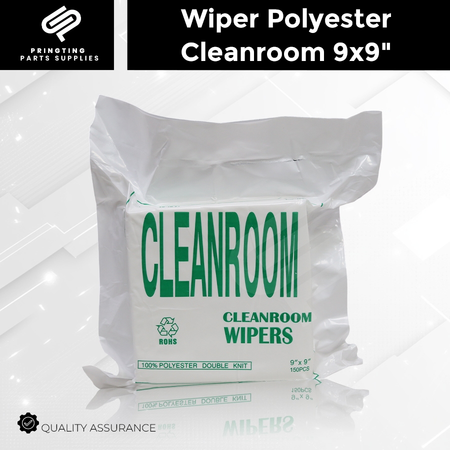 PPS Cleanroom Wipers (Approx. 9x9in 150pcs) | Industrial Lint-Free ...