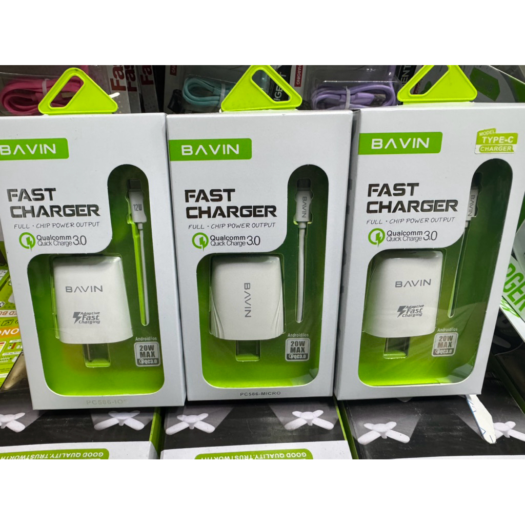 BAVIN PC586 QUICK FAST CHARGER 3.0 18W | Shopee Philippines