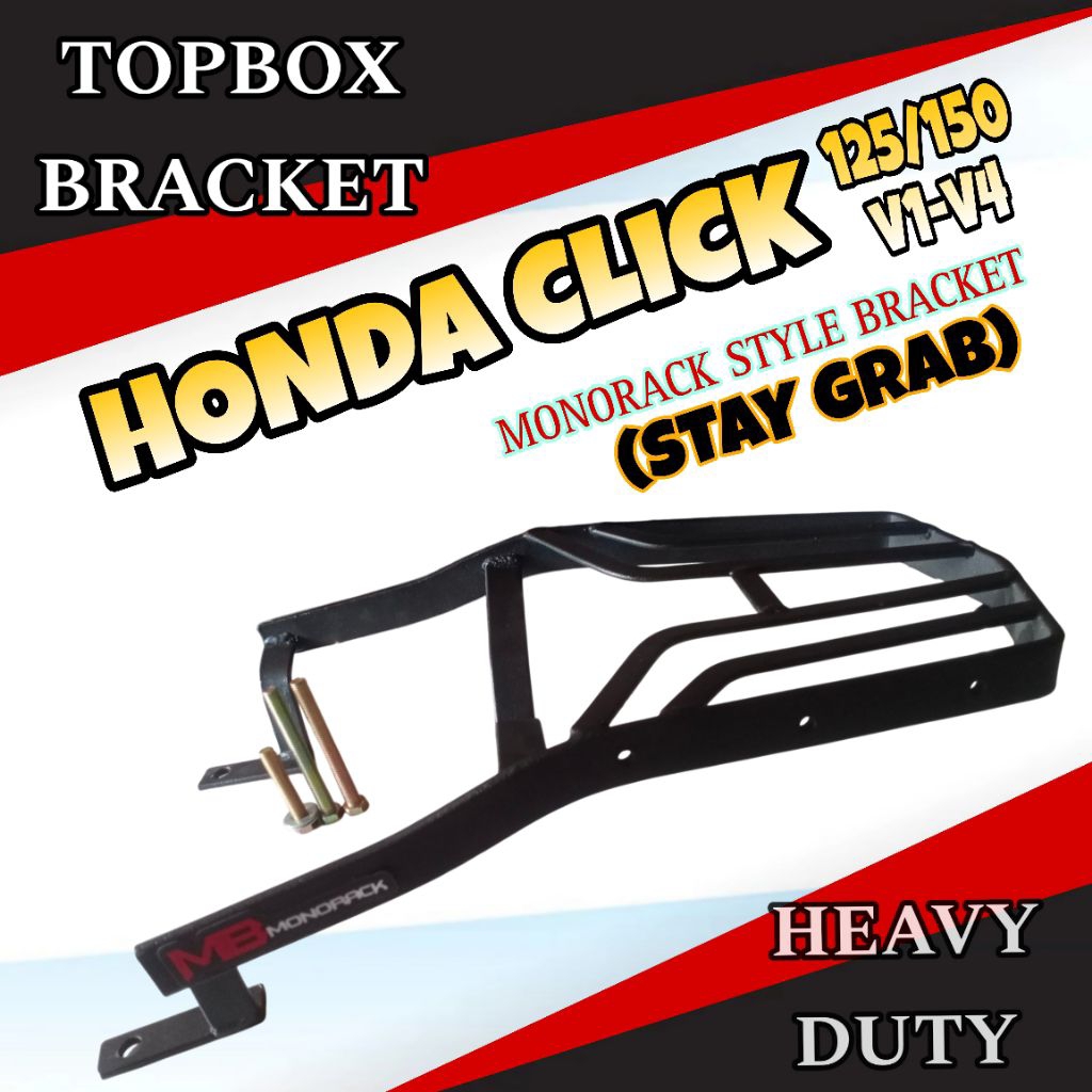 Click 125/150/160 monorack bracket for topbox | Shopee Philippines