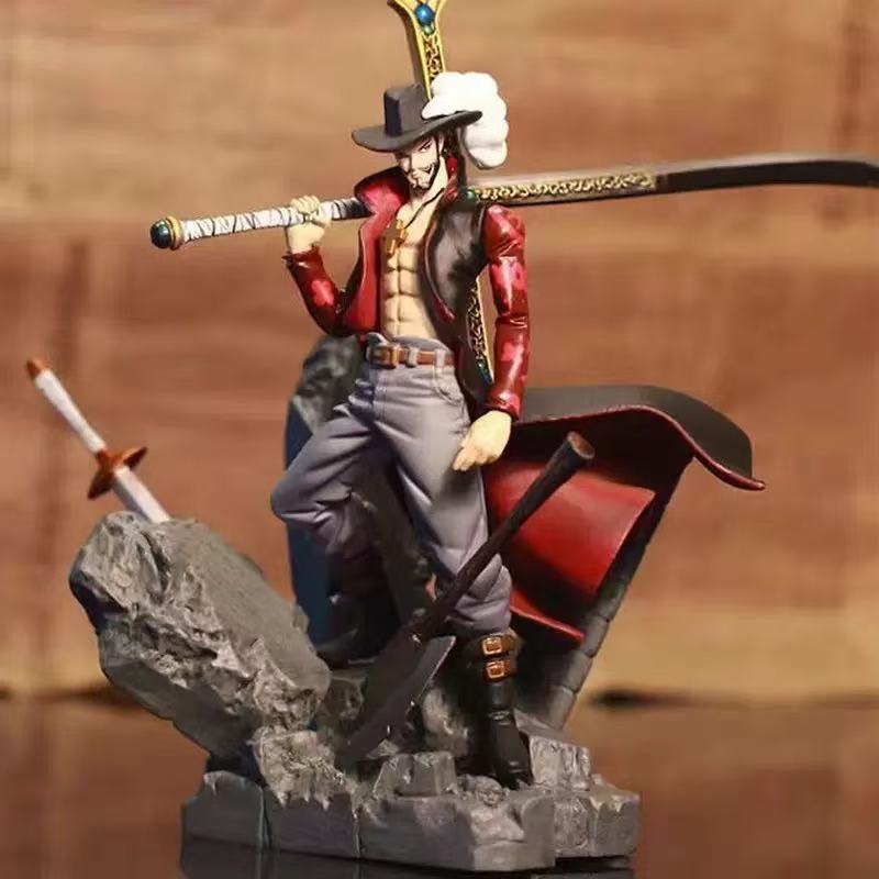 One Piece figurine the king of the ultimate battle design is a Mihawk ...